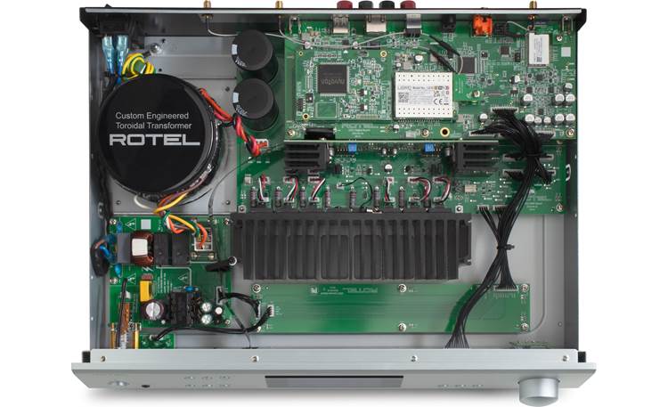 Rotel S14 (Black) Stereo integrated amplifier with Wi-Fi, Apple AirPlay ...