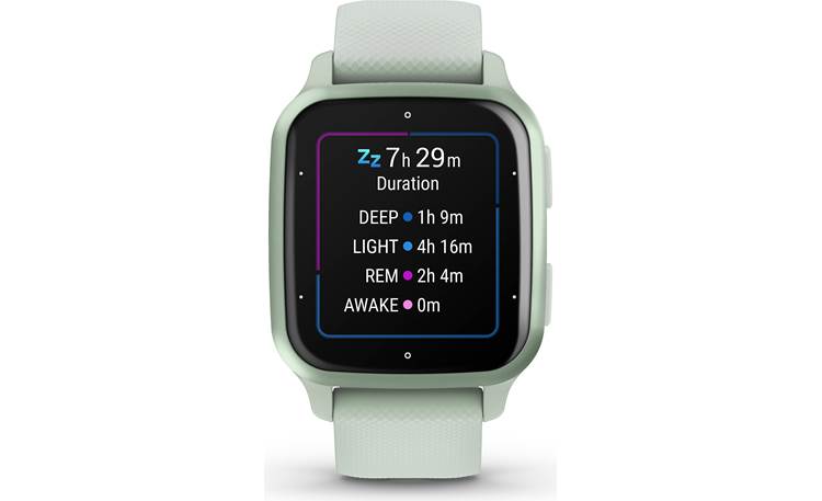 Garmin Venu® SQ 2 (Metallic Mint/Cool Mint) GPS smartwatch at Crutchfield