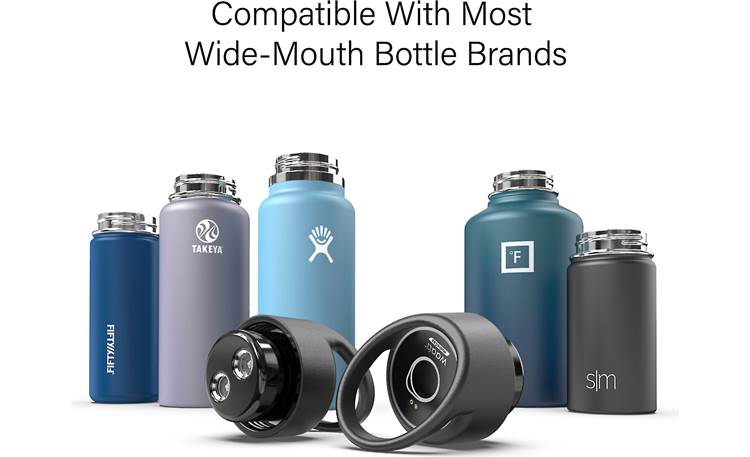 WAATR HydroCap (Cap Only) Flask-style UV purifying water bottle cap at ...