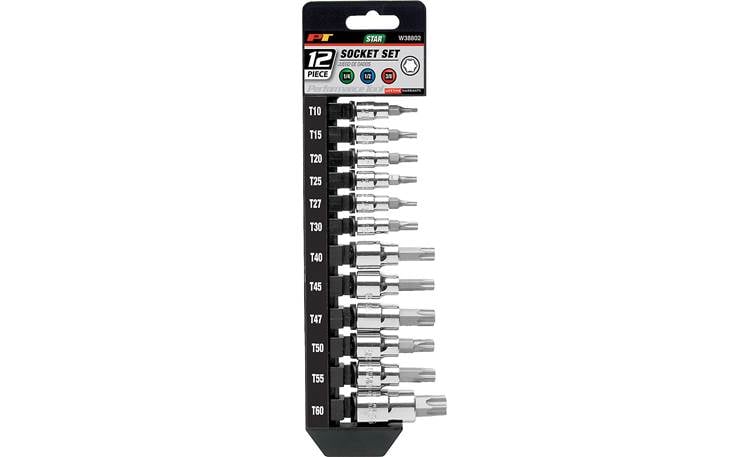 Performance Tool W38802 12-piece star bit (Torx) socket set at Crutchfield