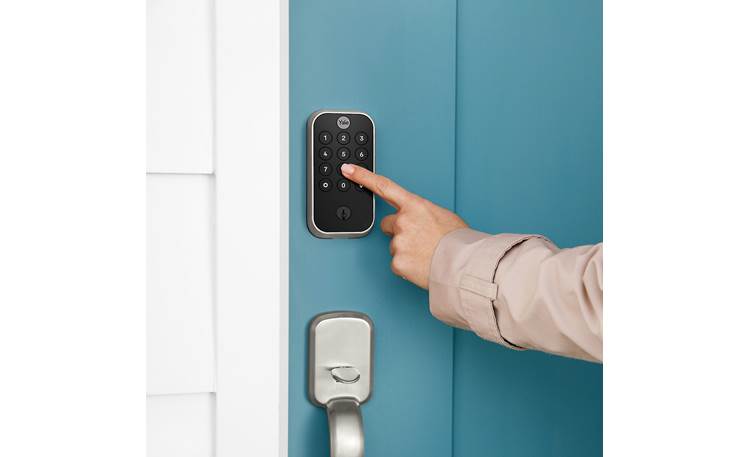 Yale Assure Lock 2 Keypad Deadbolt (with Key) (Satin Nickel) Smart lock ...