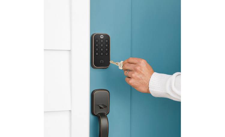 Yale Assure Lock 2 Keypad Deadbolt (with Key) (Oil-rubbed Bronze) Smart ...