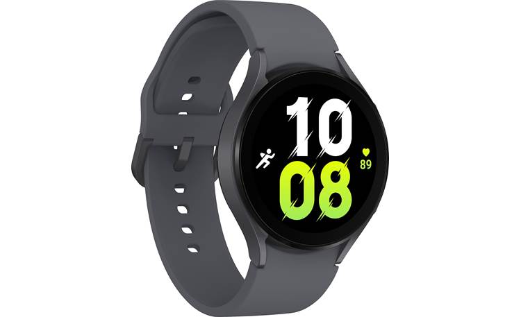 Samsung Galaxy Watch5 (44 mm, Gray) Smart lifestyle watch at Crutchfield