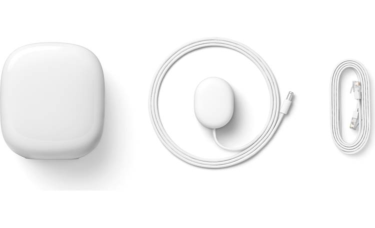 Google Nest Wifi Pro 6E Router (White) Tri-band mesh Wi-Fi 6E router ...