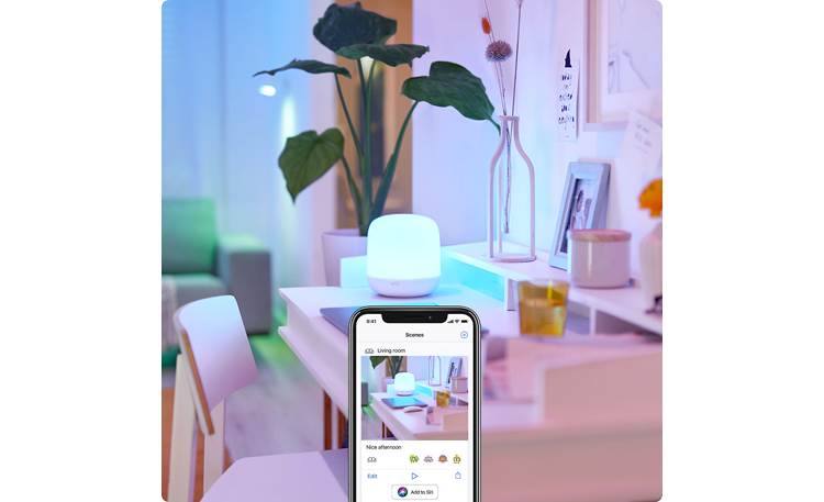 WiZ Hero Table Lamp (620 lumens) Smart AC-powered accent lamp with Wi-Fi and Bluetooth® at ...