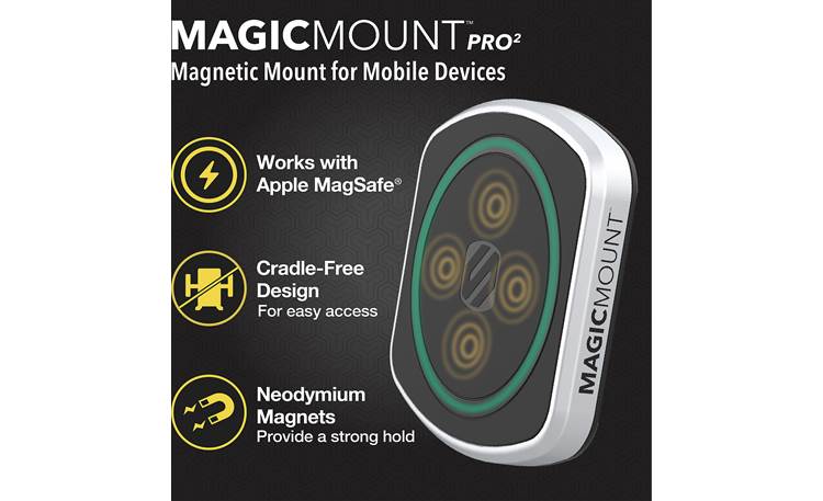 Scosche MagicMount™ Pro2 Tripod/Selfie Stick Magnetic telescoping ...