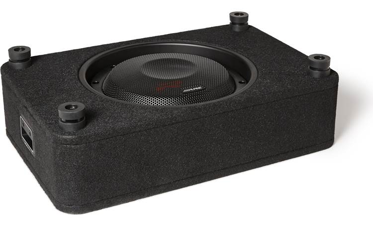 Alpine RS-SB10 Halo R-Series sealed enclosure with 10" 2-ohm shallow ...