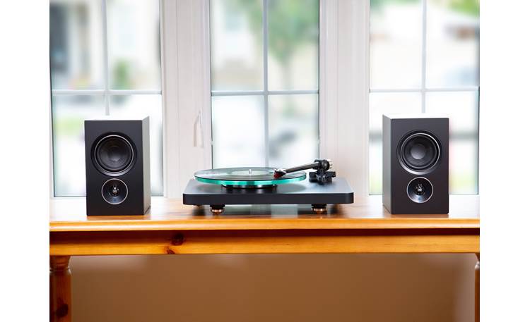 PSB Alpha iQ (Satin Black) Powered streaming speakers with built-in Wi ...