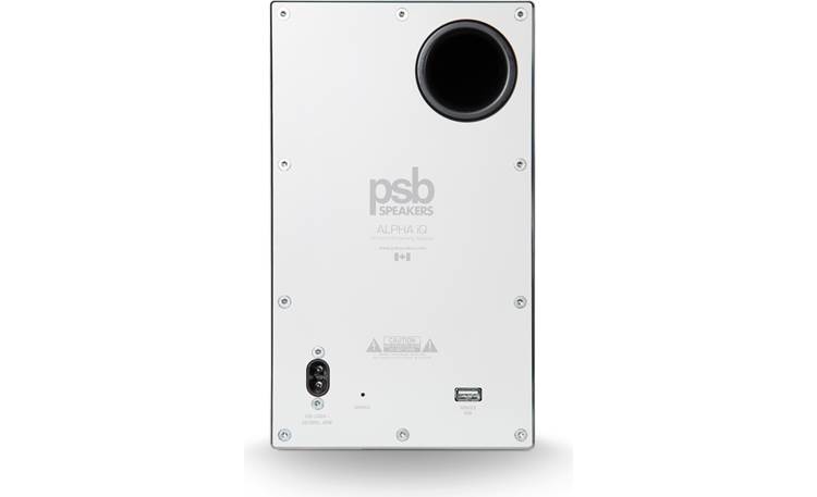 PSB Alpha iQ (Satin White) Powered streaming speakers with built-in Wi ...