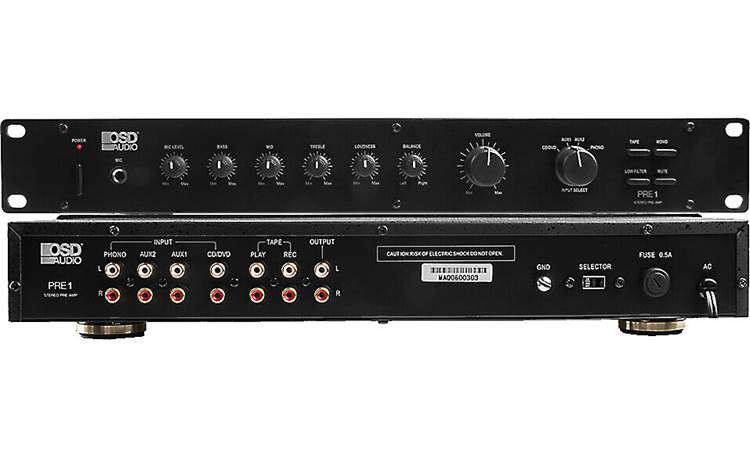 OSD Pre-1 Stereo preamplifier at Crutchfield