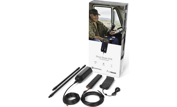 weBoost Drive Sleek OTR Cellular booster for semi trucks at Crutchfield