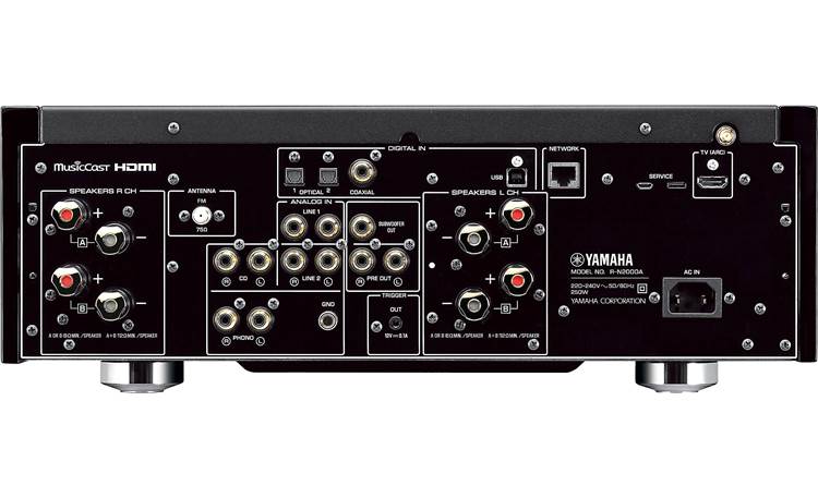 Yamaha R-N2000A (Black) Stereo receiver with Wi-Fi, Bluetooth, Apple ...