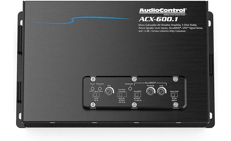 AudioControl ACX-600.1 Mono powersports/marine amplifier — 600 watts ...