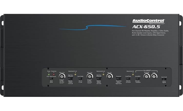 AudioControl ACX-650.5 5-channel powersports/marine amplifier — 50 ...