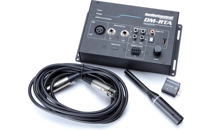 AudioControl DM-RTA Pro Kit Real time analyzer and test tool at Crutchfield