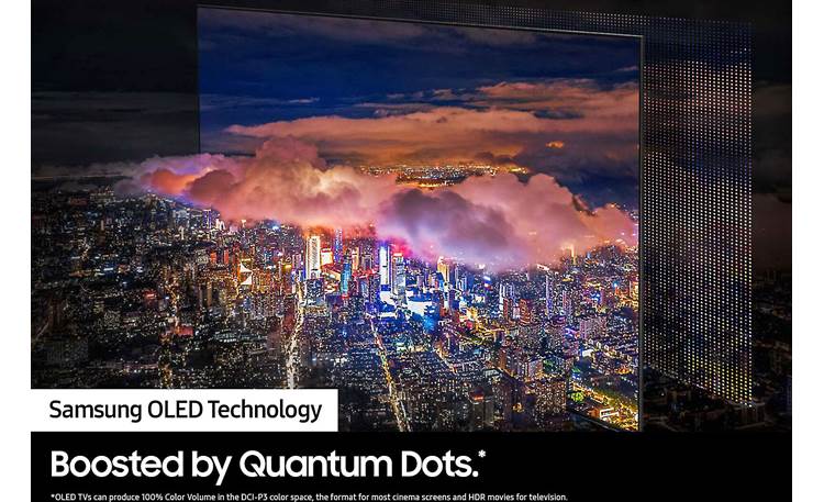 Samsung QN65S90C (65") S90C Quantum HDR OLED 4K UHD Smart TV at Crutchfield