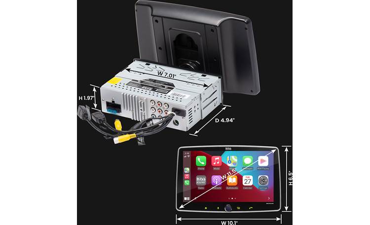 BOSS Audio BECPA10W Digital multimedia receiver at Crutchfield