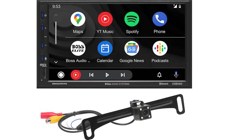 BOSS Audio BE920WCPA-C Digital multimedia receiver with backup camera ...