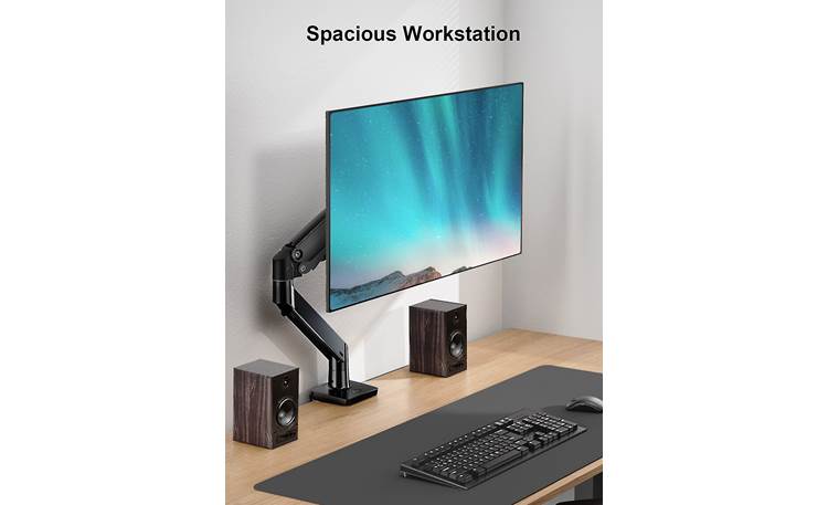 ErgoAV ERDGM2-01B Adjustable-height gas spring mounting arm for ...