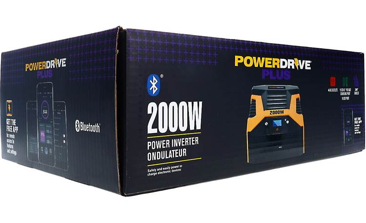 PowerDrive PWD2000P DC to AC power inverter with 2000-watt continuous ...