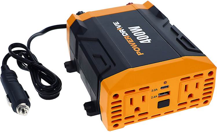 PowerDrive PWD400 DC to AC power inverter with 400-watt continuous ...