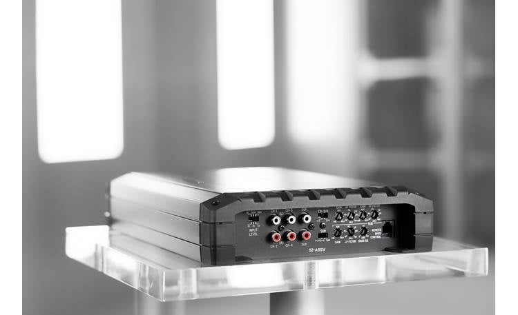 Alpine S2-A55V S-Series 5-channel car amplifier — 40 watts RMS x 4 at 4 ...