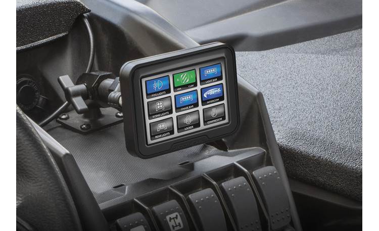 Scosche M8RX1™ 8-channel relay switch system for off-road vehicles at ...
