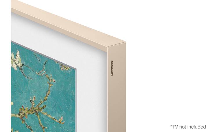 Samsung 50" The Frame Customizable Bezel (Beveled) (Sand Gold) Fits ...