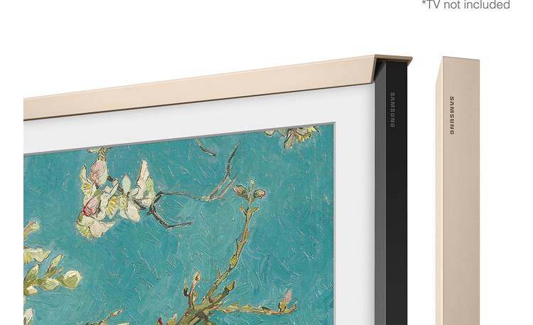Samsung 50" The Frame Customizable Bezel (Beveled) (Sand Gold) Fits ...