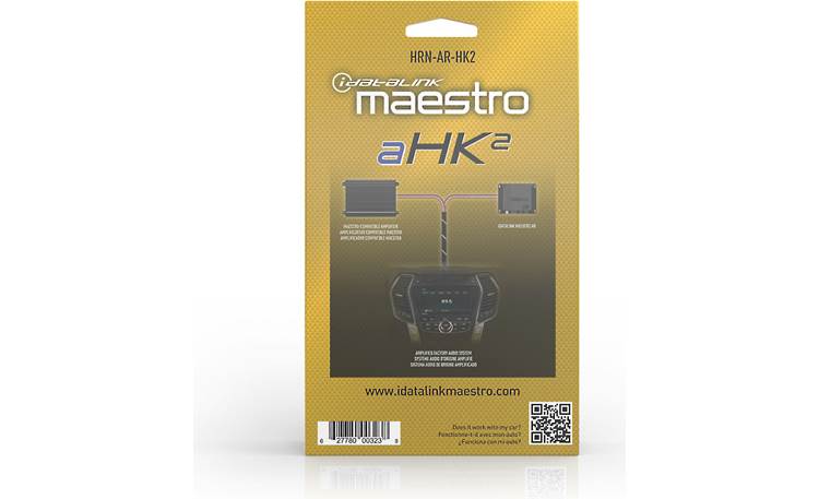 iDatalink HRN-AR-HK2 Harness Connect a Maestro AR amplifier replacement module in select 2011-17 ...