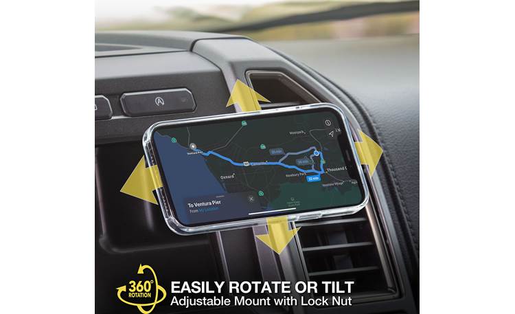 Scosche MagicMount™ Pro2 4-In-1 Magnetic and MagSafe®-compatible vent ...