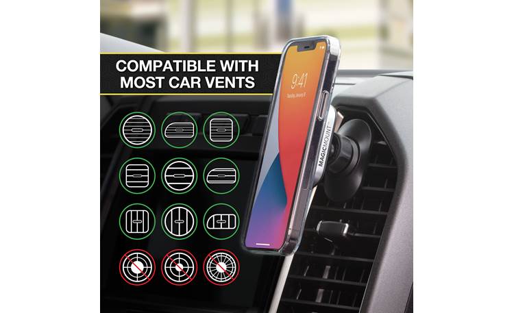 Scosche MagicMount™ Pro2 4-In-1 Magnetic and MagSafe®-compatible vent ...