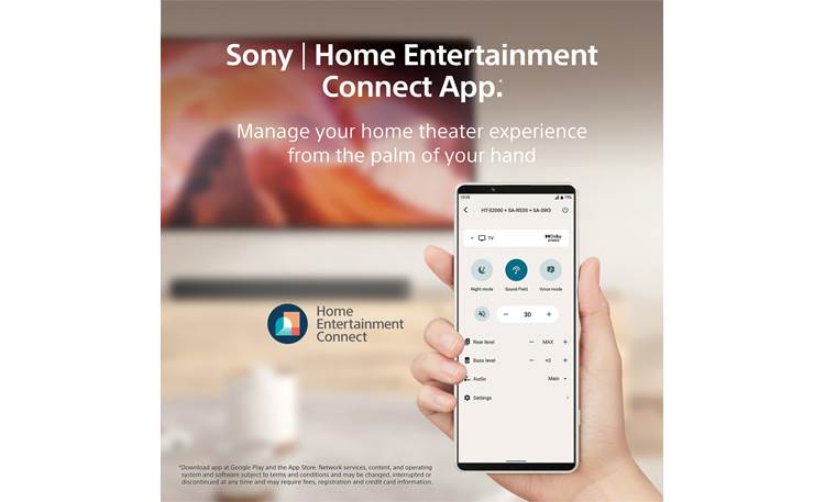 Sony HT-S2000 Powered 3.1-channel sound bar system with Bluetooth ...