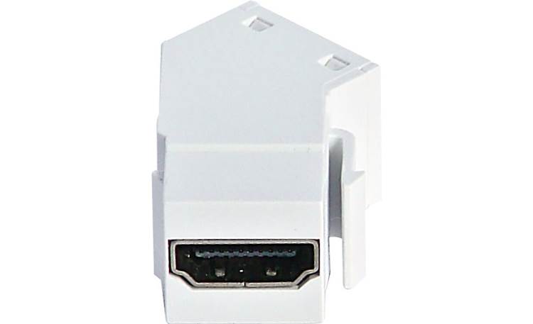 On-Q 4K HDMI Keystone Insert (White) Female-to-female in-wall coupler ...