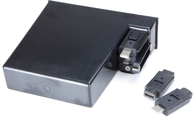 iDatalink ACC-KIT-PKT1 Single-DIN dash pocket with pass thrus at ...