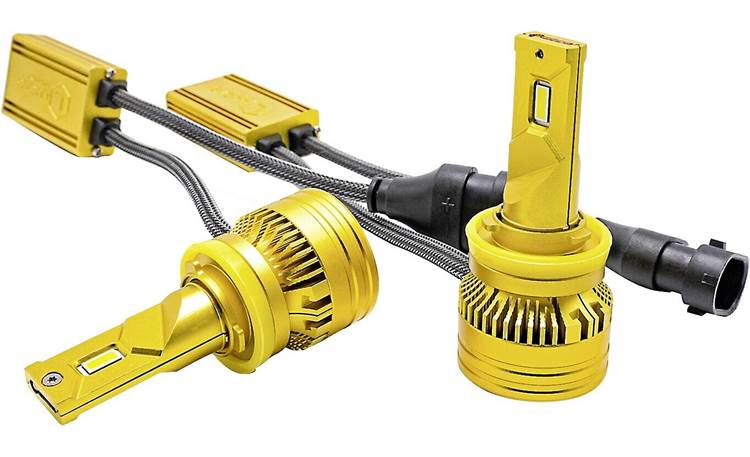 Lucas Lighting L3-H11 L3 Series L-shaped LED headlight bulbs — 16,000 ...