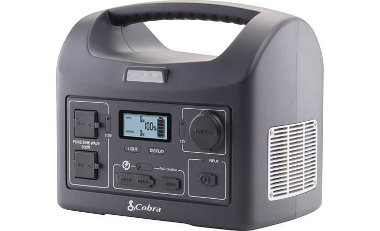 Cobra CPPS244W Portable power station at Crutchfield