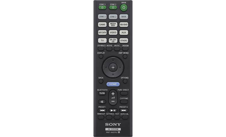 Sony ES STR-AZ1000ES 7.2-channel home theater receiver with Dolby Atmos®, Bluetooth®, Apple ...