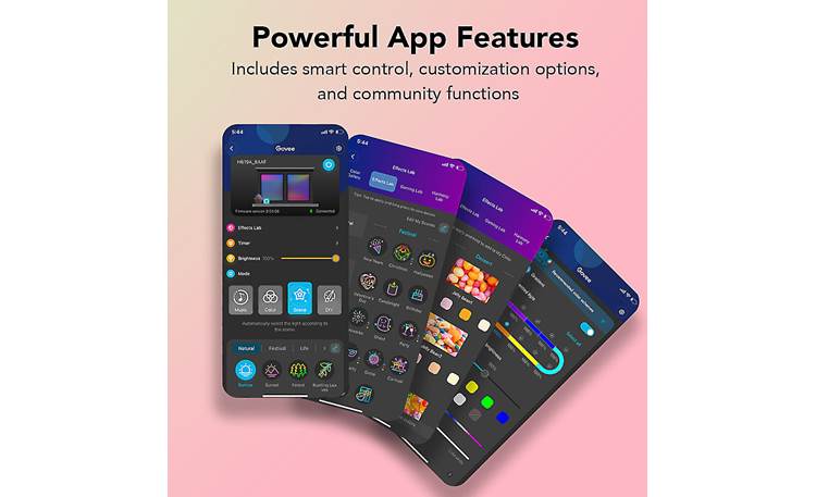 Govee RGBIC Pro LED Strip Lights (49.2-foot) Smart self-adhesive light ...