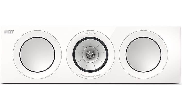 KEF R2 Meta (White Gloss) Center channel speaker at Crutchfield