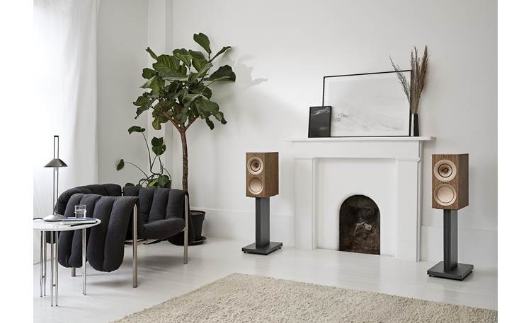 KEF R3 Meta (Walnut) Bookshelf speakers at Crutchfield