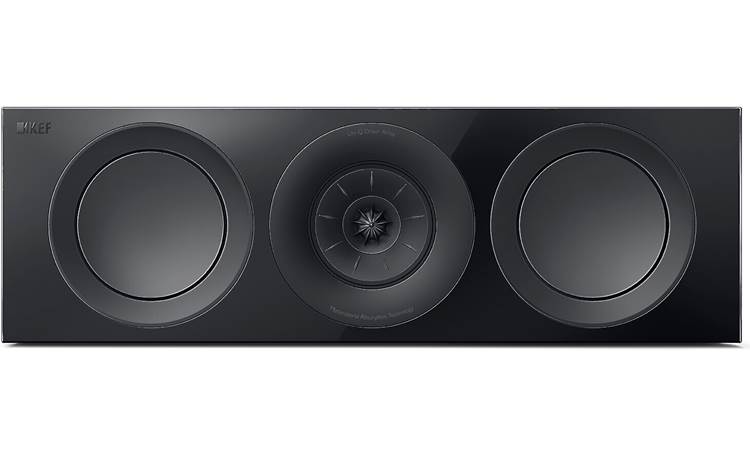 KEF R6 Meta (Black Gloss) Center channel speaker at Crutchfield