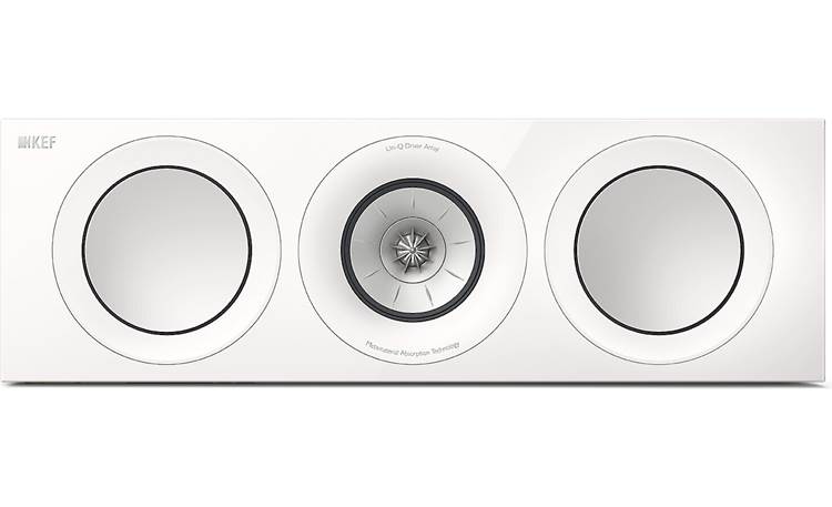 KEF R6 Meta (White Gloss) Center channel speaker at Crutchfield
