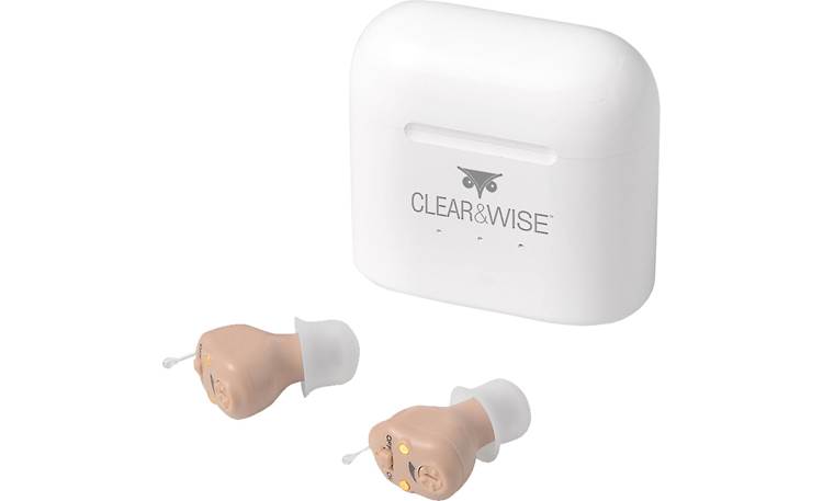 Clear&Wise Freedom (Beige) Rechargeable over-the-counter hearing aids ...