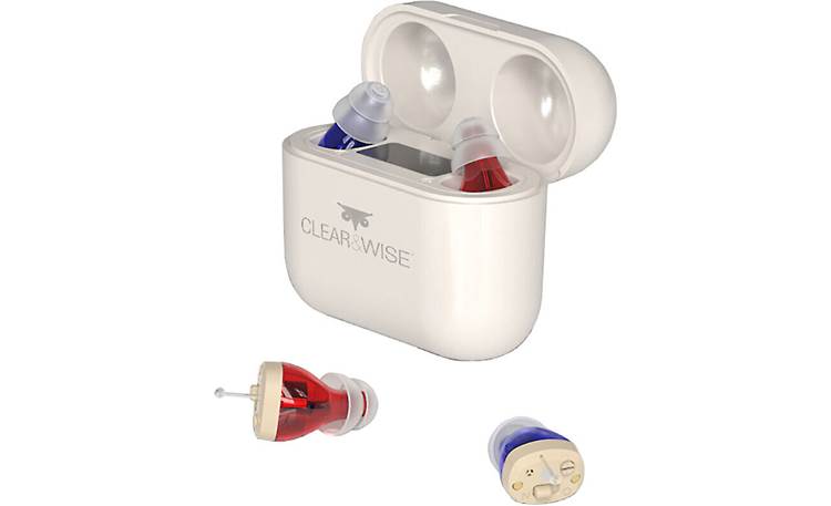 Clear&Wise Active (Red & Blue) Rechargeable over-the-counter hearing ...