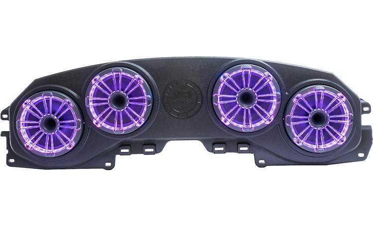MB Quart MBQJ-48HRGB Overhead soundbar loaded with RGB LED lighting and four 8" compression horn ...