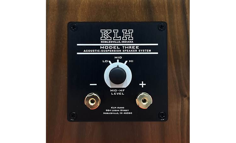 KLH Model Three (English Walnut) Pair of vintage-styled speakers with ...