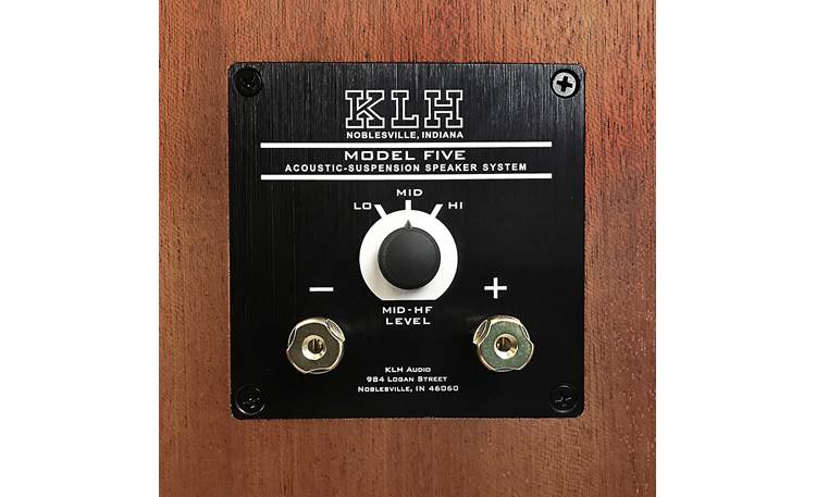 KLH Model Five (West African Mahogany) Pair of vintage-styled speakers ...