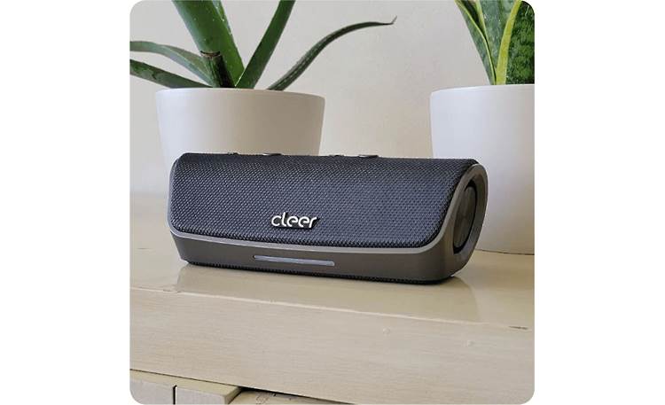 Cleer Scene (Grey) Waterproof portable Bluetooth® speaker at Crutchfield
