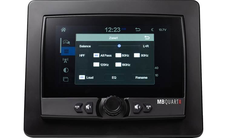 MB Quart GMR7V1 2-zone marine digital media receiver with Bluetooth ...